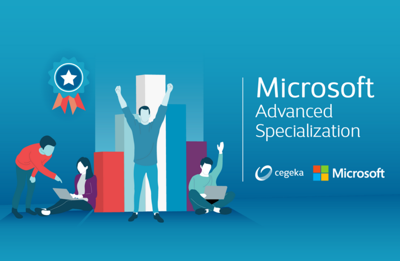 Cegeka erhält die 16. Microsoft Advanced Specialization: AI and Machine Learning in Microsoft Azure